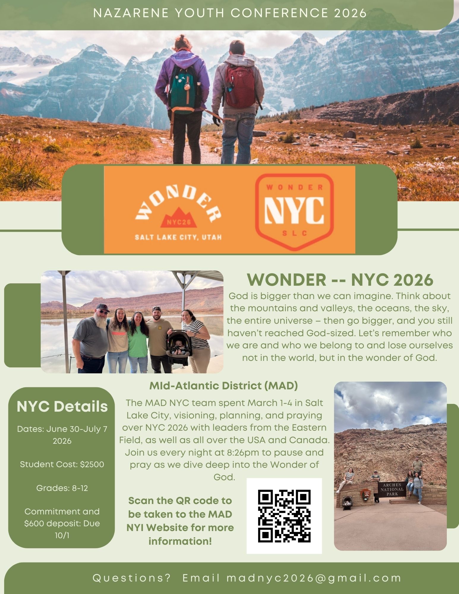 Nazarene Youth Conference 2026 Update!!